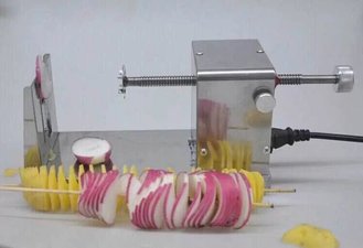 China Wave Shape French Fries Cutting Machine supplier