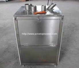 China Semi-Automatic Vertical Feeding Potato Chips Cutting Machine supplier