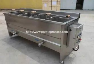 China Semi-Automatic Potato Sticks Blanching Machine supplier