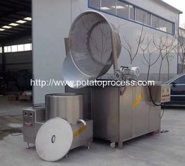 China Automatic Discharging French Fries Fryer Machine supplier