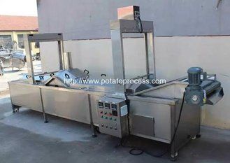 China Full Automatic Hot Water Blanching Machine for Sale supplier