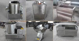 China Semi-Automatic Potato Chips Production Line supplier