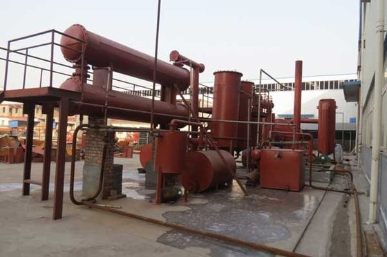 Waste Tyre Pyrolysis to Oil Plant supplier