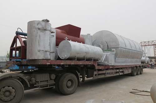 Waste Tyre Pyrolysis to Oil Plant supplier