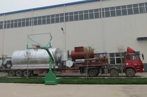 Waste Tyre Pyrolysis to Oil Plant supplier