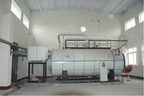 PLC Control Gas Fuel Fired Hot Water Boilers supplier