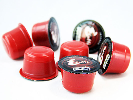 Caffitaly Coffee Capsules Forming & Filling & Sealing Machine supplier