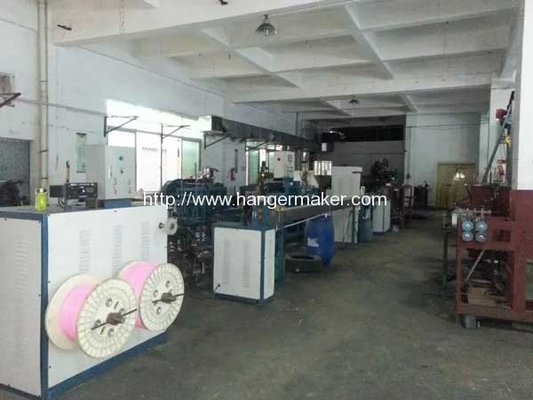 PE Plastic Coated Wire Hanger Forming Plant for Laundry supplier