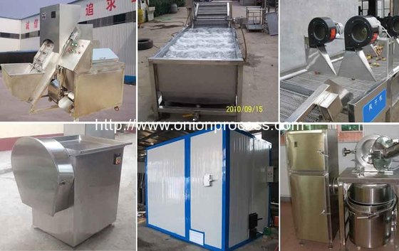 Semi-automatic Onion Powder Production Line supplier
