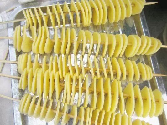 Wave Shape French Fries Cutting Machine supplier