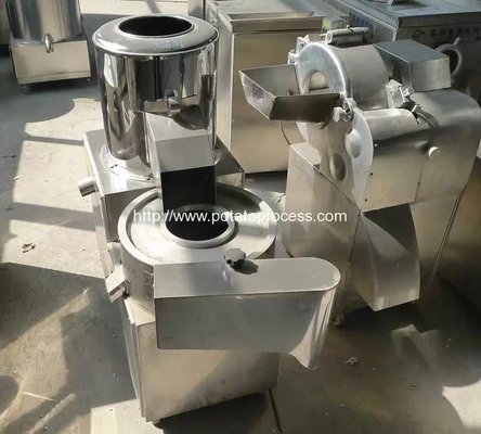 Integrated Potato Washing Peeling and Cutting Machine supplier