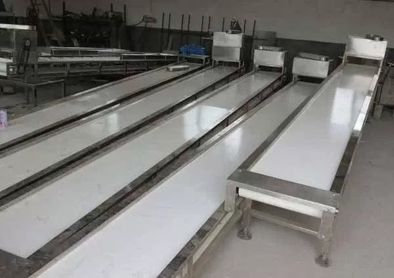 Full Automatic 800kgh Potato Washing Peeling Selecting and Cutting Line supplier