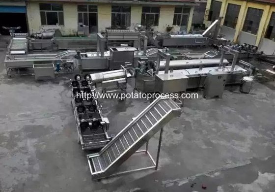 300kgh Full Automatic French Fries Production Line supplier