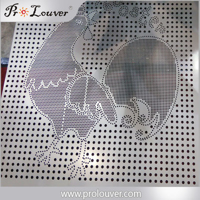 Custom manufactured perforated panel Used in Hotel Facades