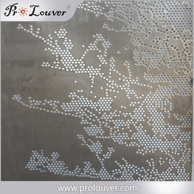 Australia standard Architectural design perforated aluminum screen