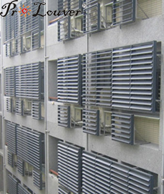 Aerofoil sun louvers,sun shade aluminium louvers,aluminum window shutter