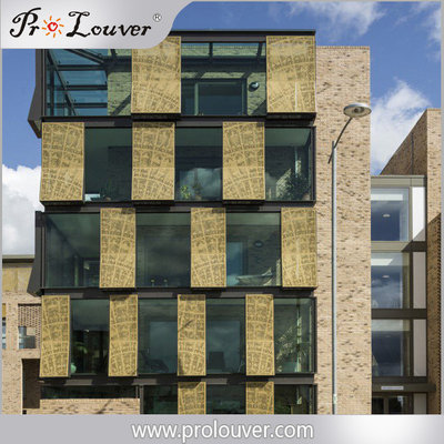 aluminum perforated wall cladding panel,exterior wall, aluminum facades