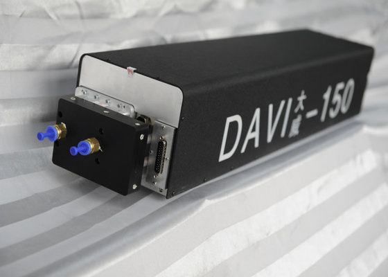 DAVI 150W Metal CO2 Laser Tube 5 - 300mj Pulse Energy Range For Engraving / Cutting Machine