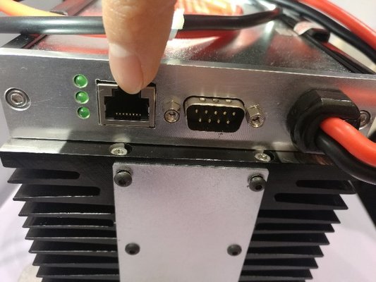 48V 30A Rated 100W CO2 Laser Tube 2.5mm Beam Diameter Environmetal Friendly