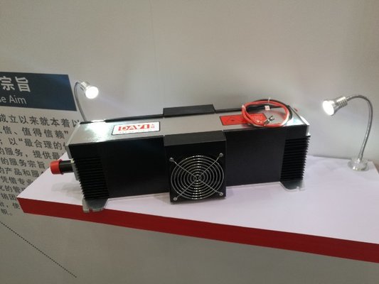 48V 30A Rated 100W CO2 Laser Tube 2.5mm Beam Diameter Environmetal Friendly