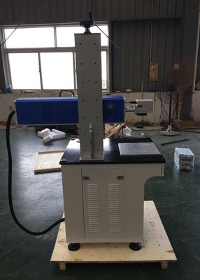 30W Co2 RF Laser Marking Machine Rapid Working Speed High Stability