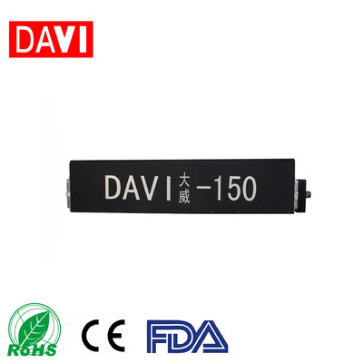 Slat Structure 150W CO2 Laser Tube Pulse Mode Differential Signal Output