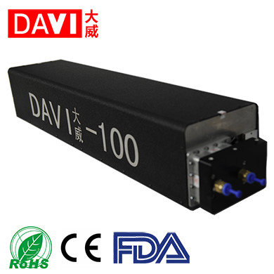 Middle Power 100W CO2 Laser Tube Faster Cutting Speed 5 - 200mj Pulse Energy Range