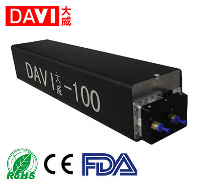 Duty Cycle 0 - 60% Co2 Laser Metal Tube , RF Co2 Laser Tube For Non Metal Materials