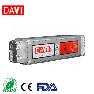 Durable Air Cooled RF Metal CO2 30W Laser Tube For Marking Machine