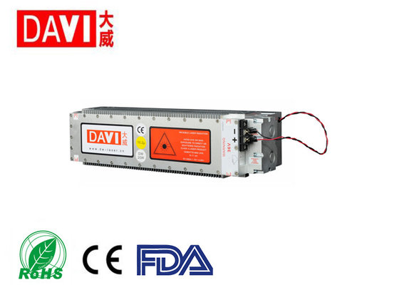 9.3um Wavelength Sealed Co2 Laser Tube 357*92.5*142mm Dimension RJ-45 Type Connector