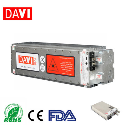 48V Input Voltage 30W Laser Tube RF Co2 Metal Body Stable Power Beam ROHS