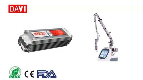 Precision 10.6μM 30W CO2 RF Metal Laser Tube Stable Power Short Cavity Design