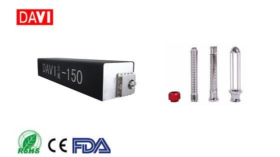 Ceramic Core RF 150W CO2 Laser Tube 0 - 100khz Pulse Frequency 48V 50A Power Supply