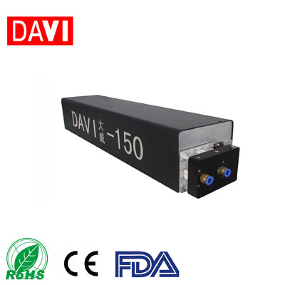 RF Excited Output 150W CO2 Laser Tube On Cutting PE / Arylic Card Effectively
