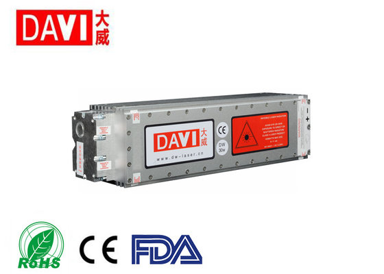 Constant Wave Metal CO2 Laser Tube Aluminum Material Body Stable Appearance