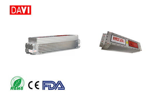 9.3μM Wave Length RF CO2 Laser Tube 30W Aluminum Material Body Stable Output Power