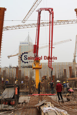 China 29m 33m Tower Concrete Placing Boom with 22.7m Column and Auto Hydraulic Lifting System supplier