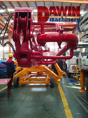 China 13m 15m 17m 23m 24m 29m 33m Stationary and Mobile Concrete Placing Boom with Proportional Valve China Professional Manuf supplier