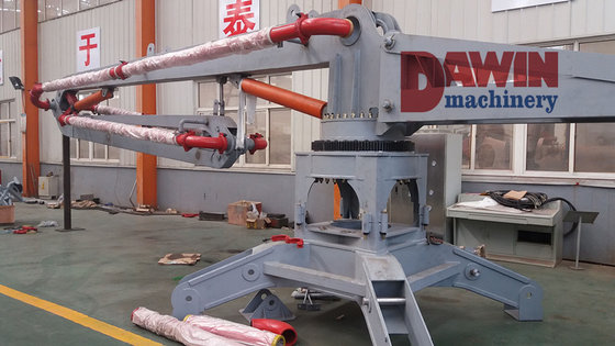 China 17m 18m 3 Arms Detachable Arms Concrete Placing Boom Placer with Proportional Valve supplier