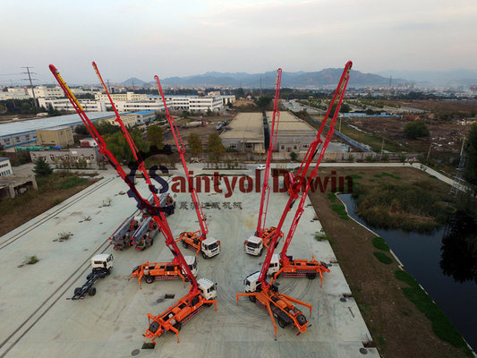 29m 30m 33m 37m Powerful Stronger Auto Concrete Boom Pump Truck supplier