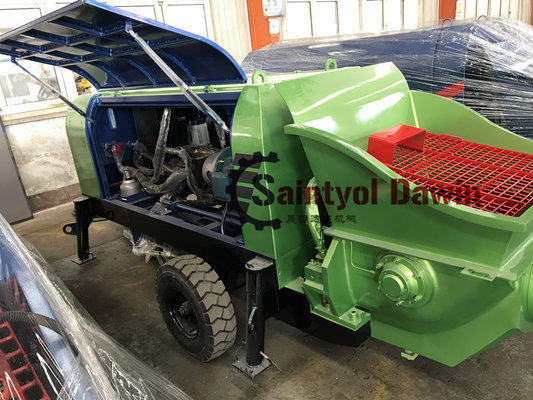 Diesel 8 m3/hr Wet Concrete Shotcrete Pump Spraying Pump supplier