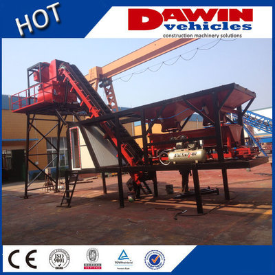 40 CBM/Hr Mobile Concrete Batching Plant Mixing Plant China Maufacturer supplier