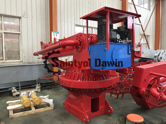 Full hydraulic 29m 33m self-climbing column concrete placing boom without counter weight on hot selling supplier