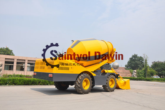 1/5 3.5 CBM Mobile Self Loader Concrete Mixer supplier