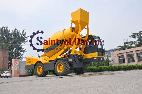 1/5 3.5 CBM Self-Propelled Concrete Mixer China Manufacturer supplier
