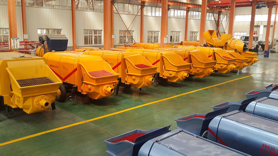 S Valve Concrete Pump with 30 to 80 Cubic Meter Per Hour Pumping Capacity supplier