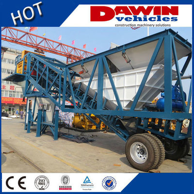 Factory Price Mobile Cement Concrete Mixing (Tower) Plant Series Mobile Concrete Batching Plant Yhzs25 supplier