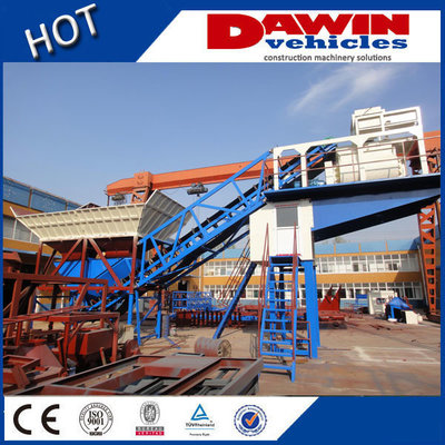 25m3/H Yhzs25 Mobile Ready Mix Concrete Plant Mobile Concrete Batch Plant supplier