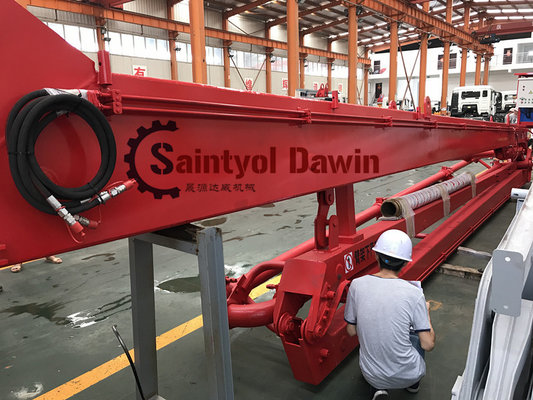 Top! 29m 33m Stationary Hydraulic Auto Lifting Concrete Placing Boom Distributor supplier