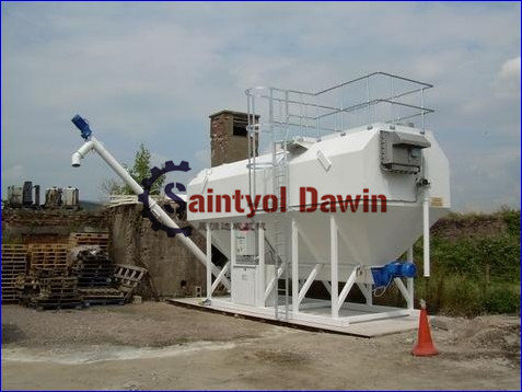 Horizontal Cement Silo with Slot Screw Conveyor on Sale supplier